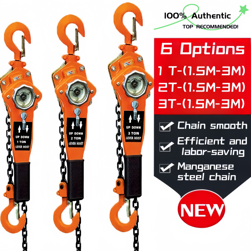 Chain Lever blocks,Chain lever hoist,1-3Tons (chain length: 1.5-3M)Tensioner,Hand crane | Shopee ...