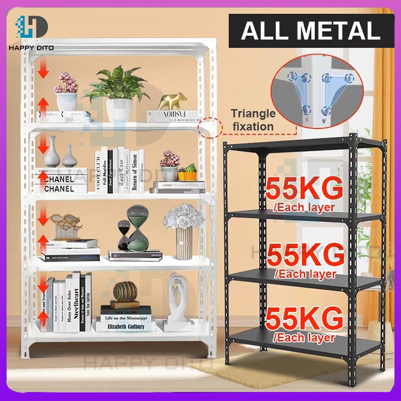 Metal Rack 6 Layer storage Heavy Duty Metal Shelf Stainless stante rack ...