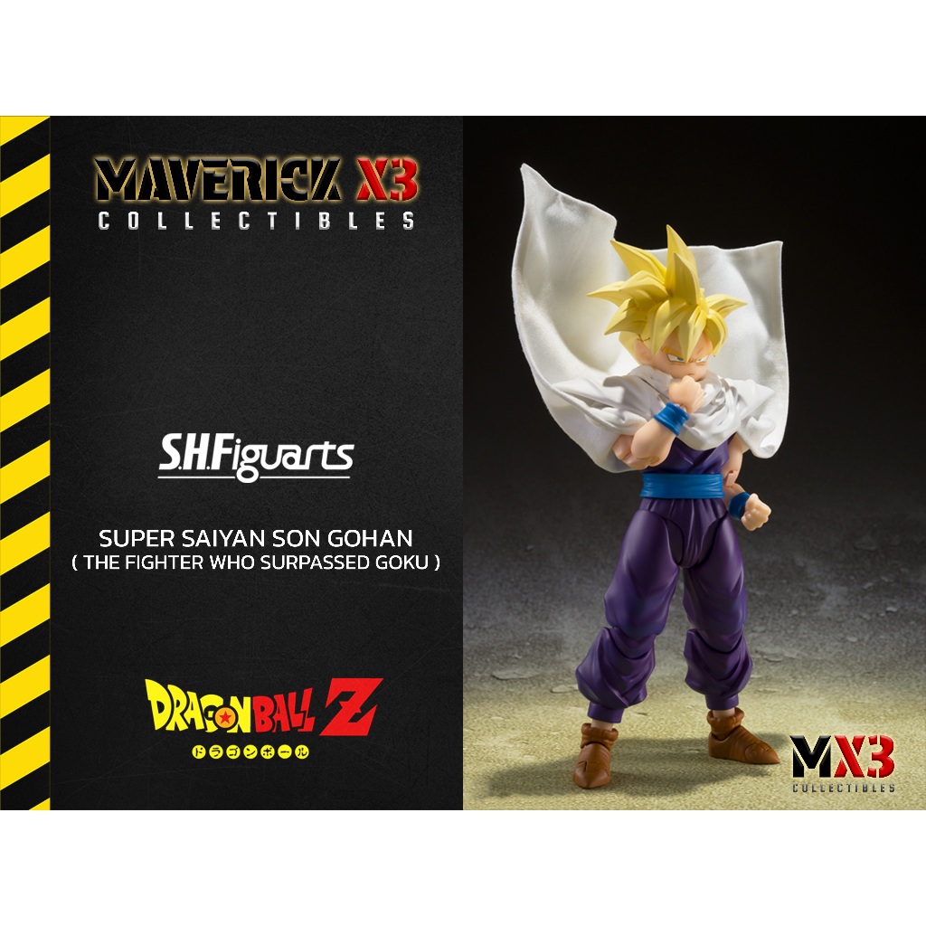S.H.Figuarts - Super Saiyan Son Gohan - The Fighter Who Surpassed Goku | Shopee Philippines