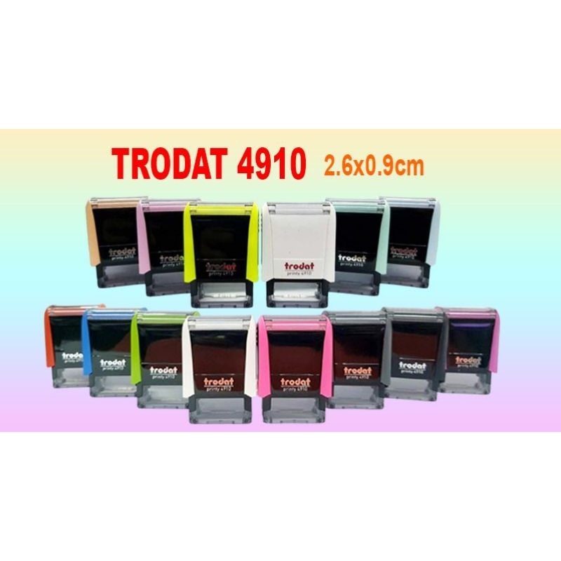 trodat 4910 self-inking stamp | Shopee Philippines
