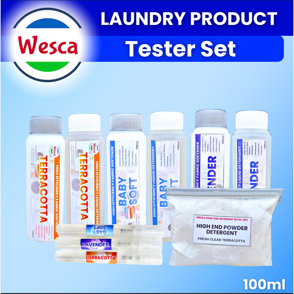 LAUNDRY PRODUCT TESTER SET | Shopee Philippines