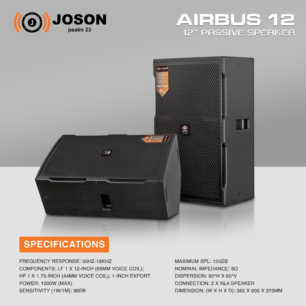 Joson AIRBUS-12 Passive Wooden Speaker (1 pc) | Shopee Philippines