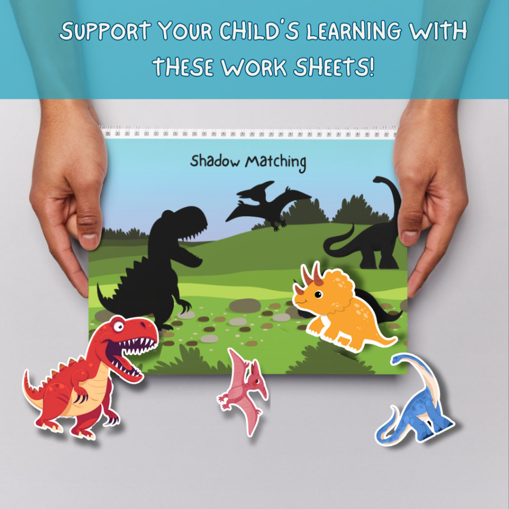 Dinosaur Busy Book for Toddlers and Kids Fun Educational Interactive ...