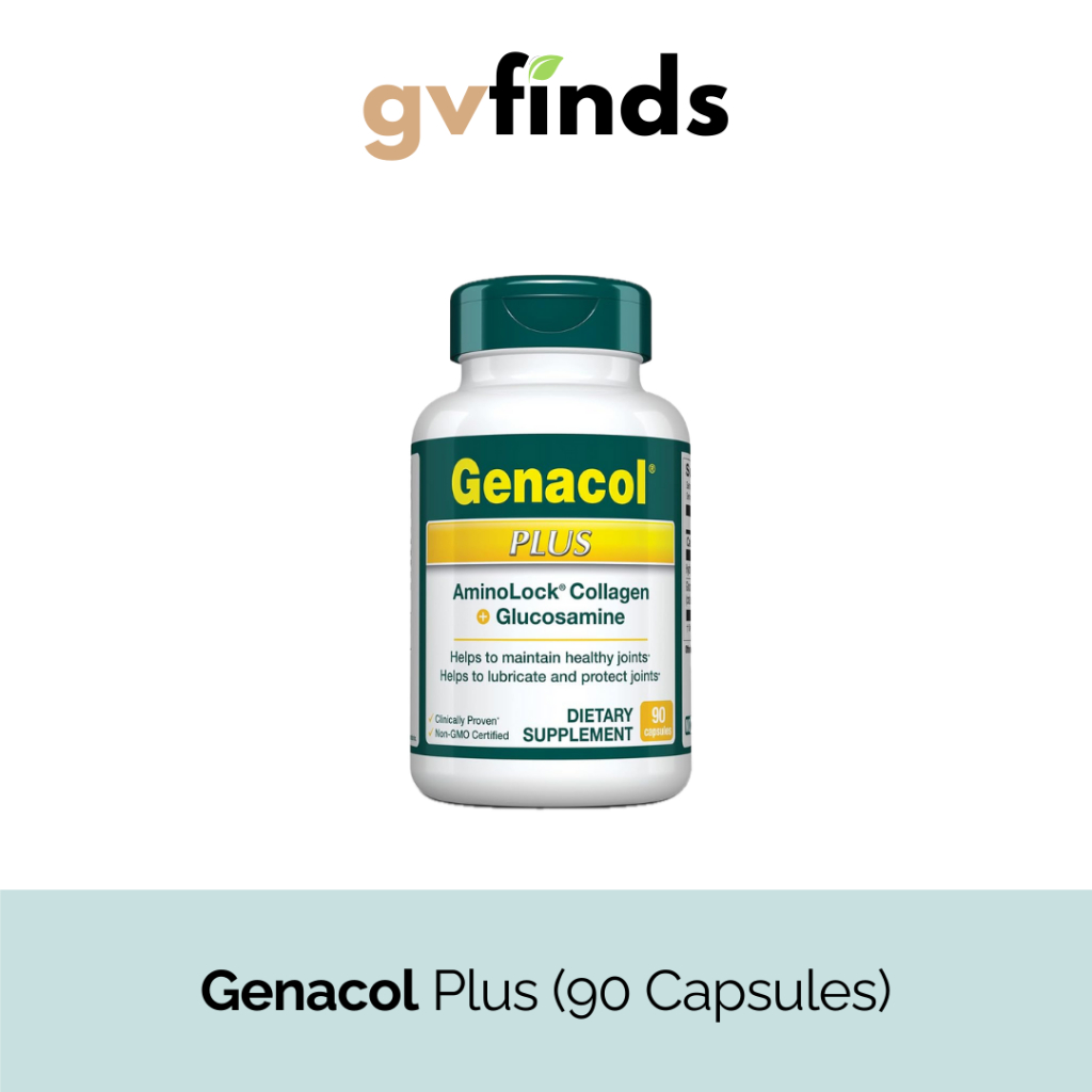 Genacol Plus AminoLock Collagen with Glucosamine (90 Capsules) | Shopee ...