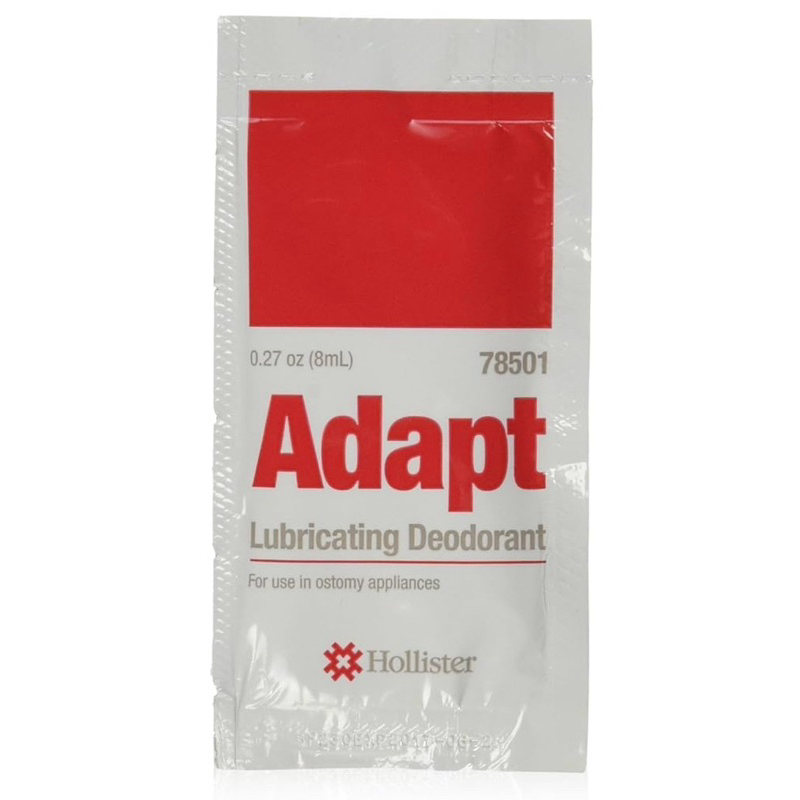 Hollister Adapt Lubricating Deodorant Packet 1 piece .27 Oz/8 ml Ostomy ...