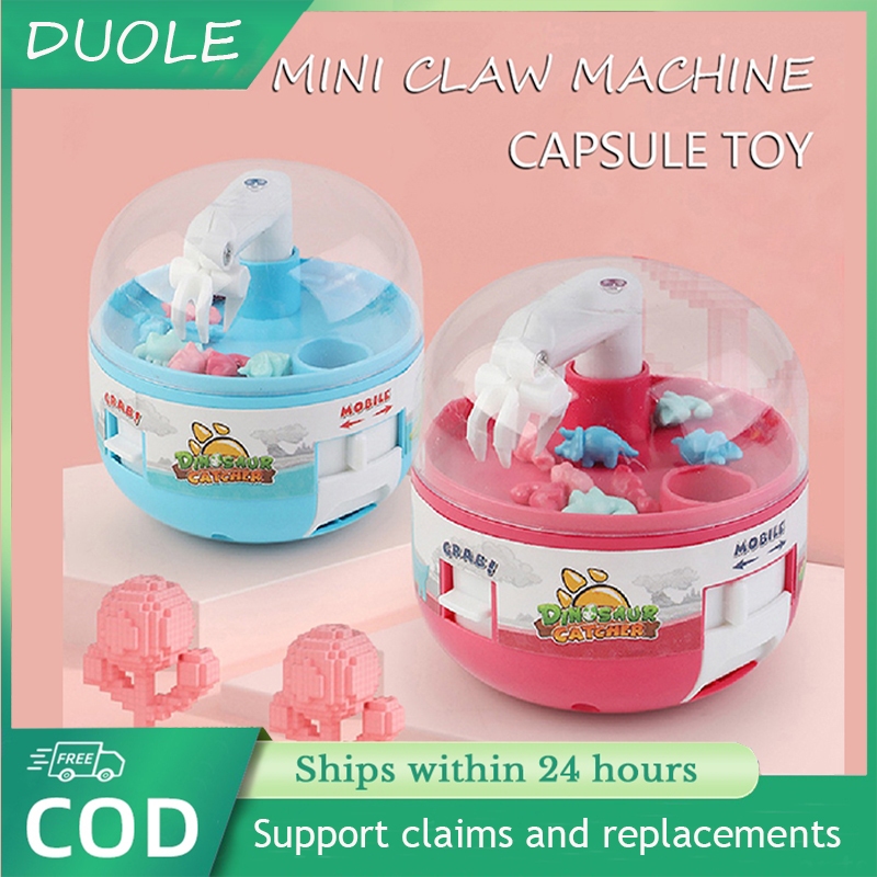Mini Claw Machine Toy - Interactive Dinosaur Game, Fun Grabber Toy for ...