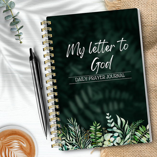 Hardbound Prayer Journal Notebook Devotional Scripture Bible Reading ...