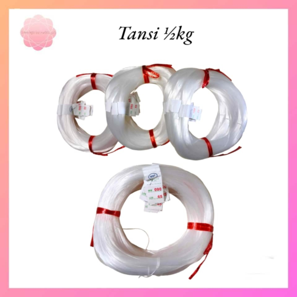 NYLON MONOLINE/NYLON STRING TANSI 10 ROLL [ 1/2 KG] | Shopee Philippines