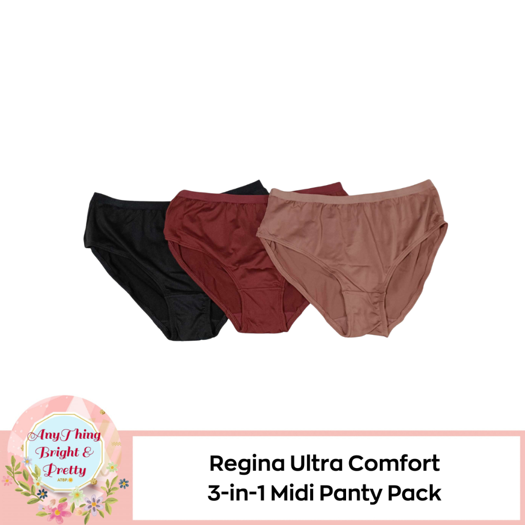 AVON Regina Ultra Comfort 3-in-1 Midi Panty Pack | Shopee Philippines