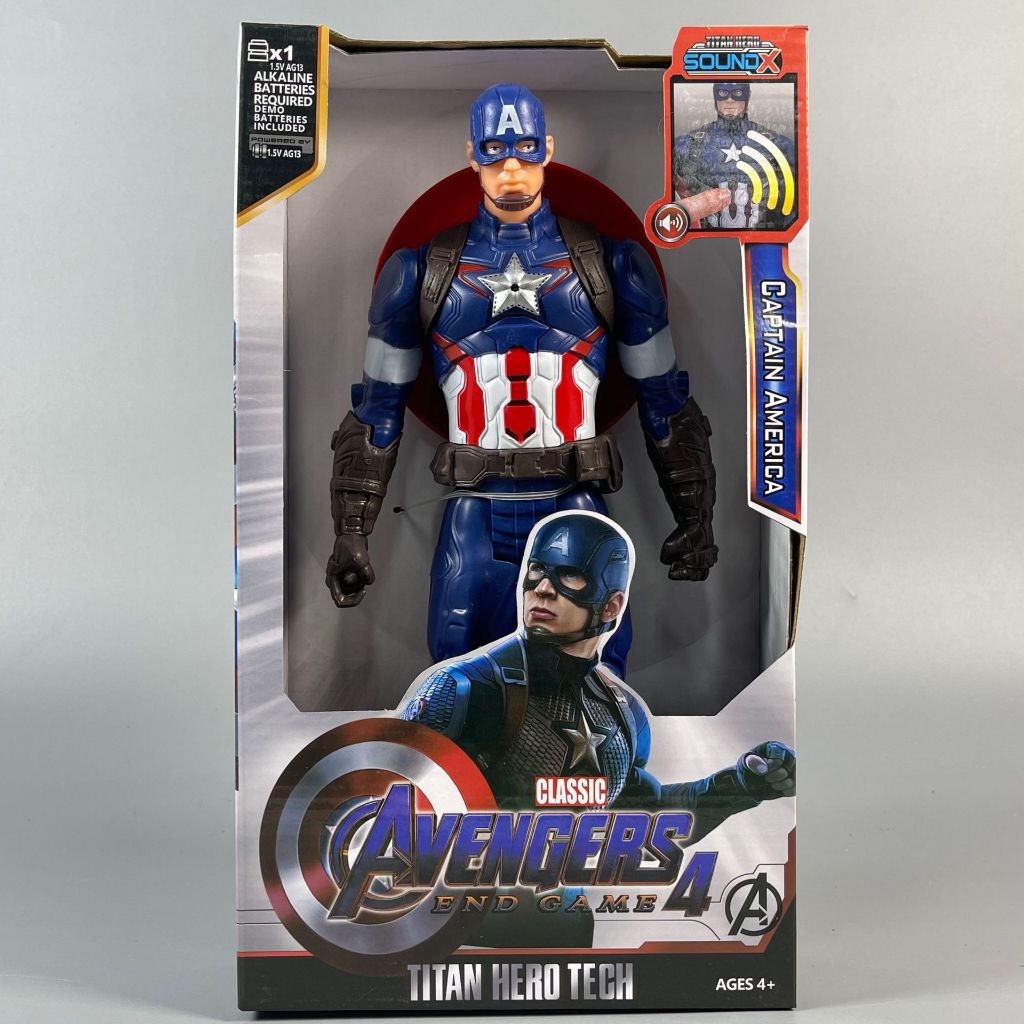TITAN HEROES CAPTAIN AMERICA OLD | Shopee Philippines
