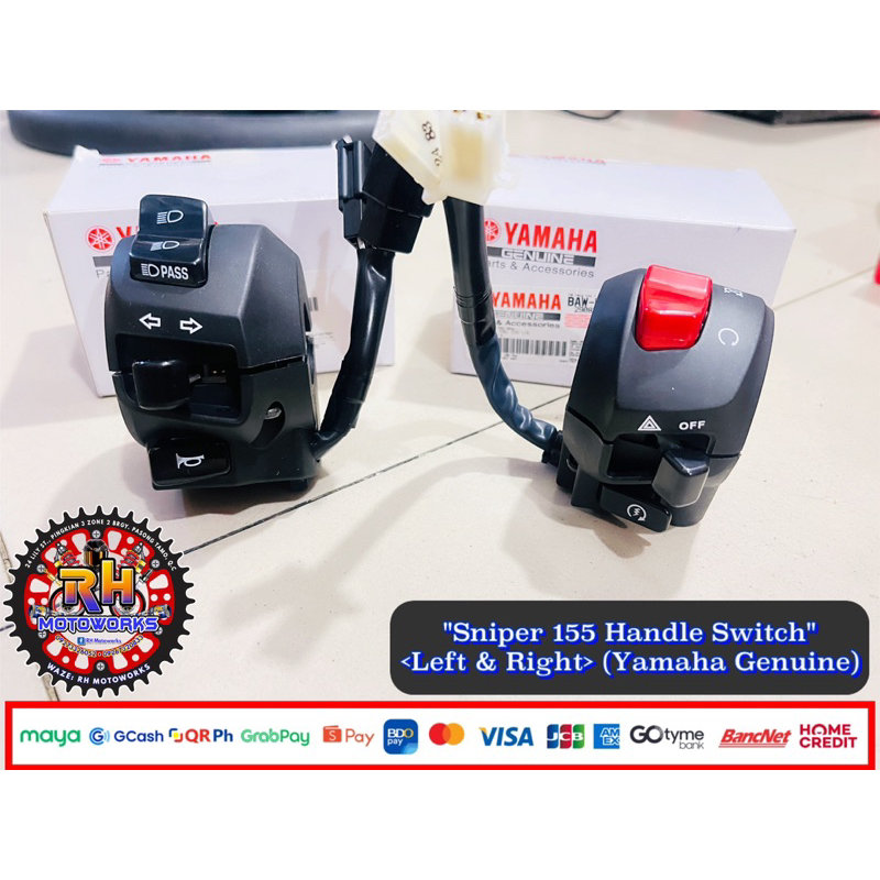 Sniper 155 Switches 100% YAMAHA GENUINE PARTS | Shopee Philippines