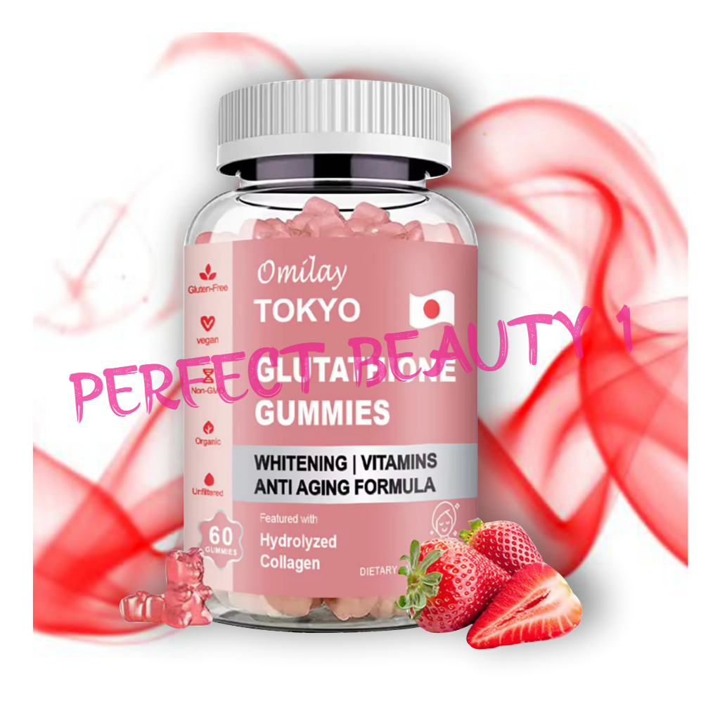 Omilay Tokyo Glutathione with Collagen Whitening GummiesAnti-Aging 60 ...