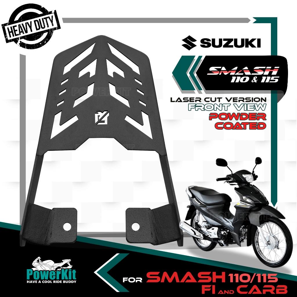 Suzuki Smash 110 and 115 (Fi and Carb) Topbox Bracket / Powerrack ...