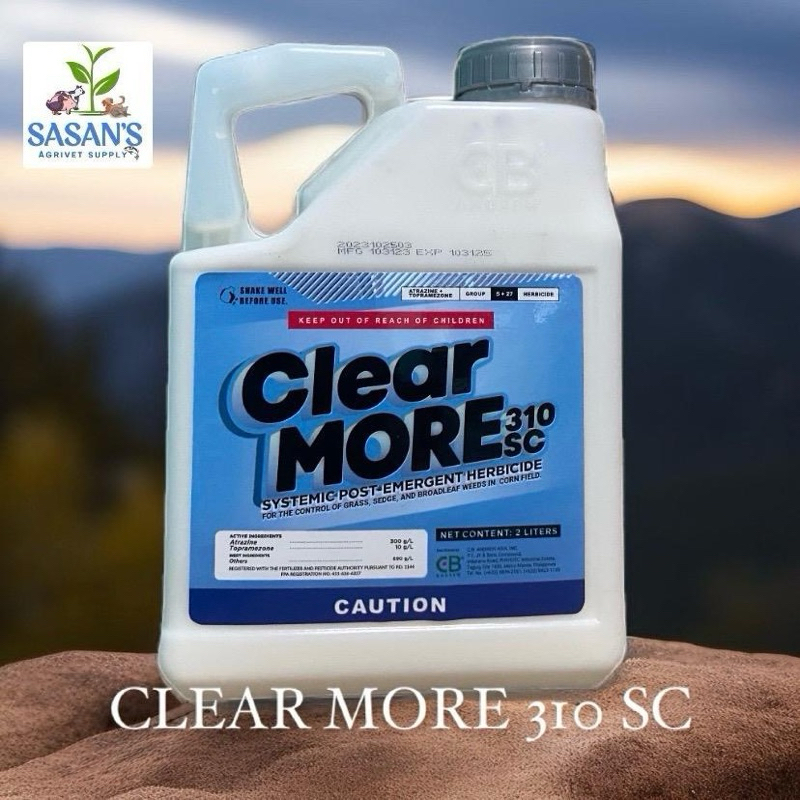 CLEAR MORE 310 SC HERBICIDE 2 LITERS | Shopee Philippines