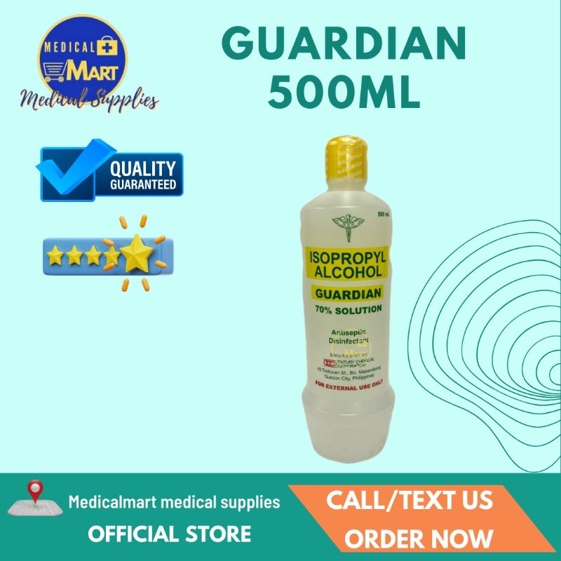 Guardian Alcohol Iso 70% 500ml | Shopee Philippines