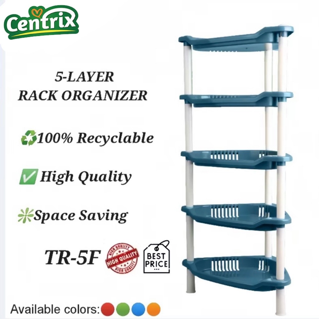Centrix Triangular storage rack TR-3F 4F 5F Organiser | Shopee Philippines