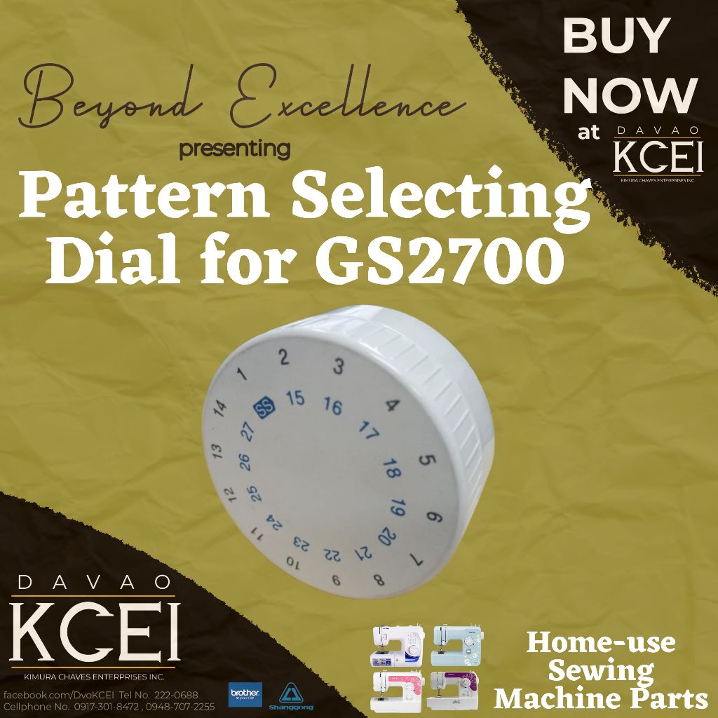 Pattern Selecting Dial for Brother GS2700 Home-use Sewing Machines (27 ...