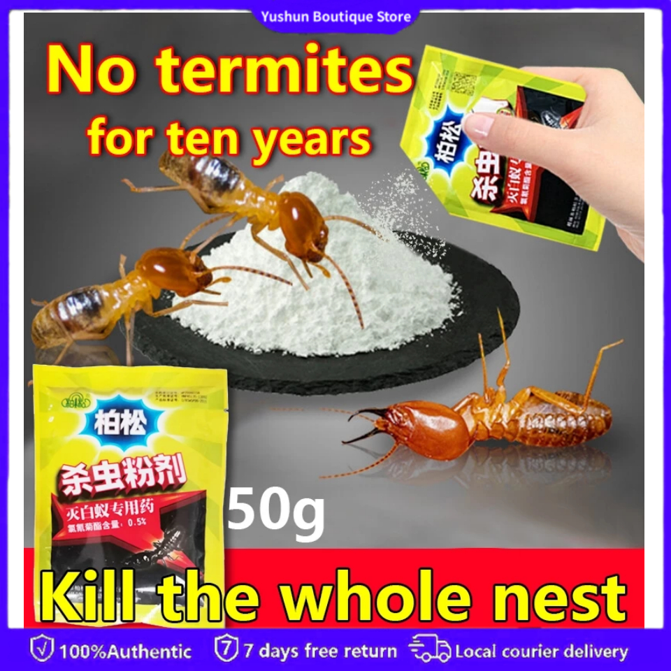 termite powder killer 50g anay pest control termite baiting system ...