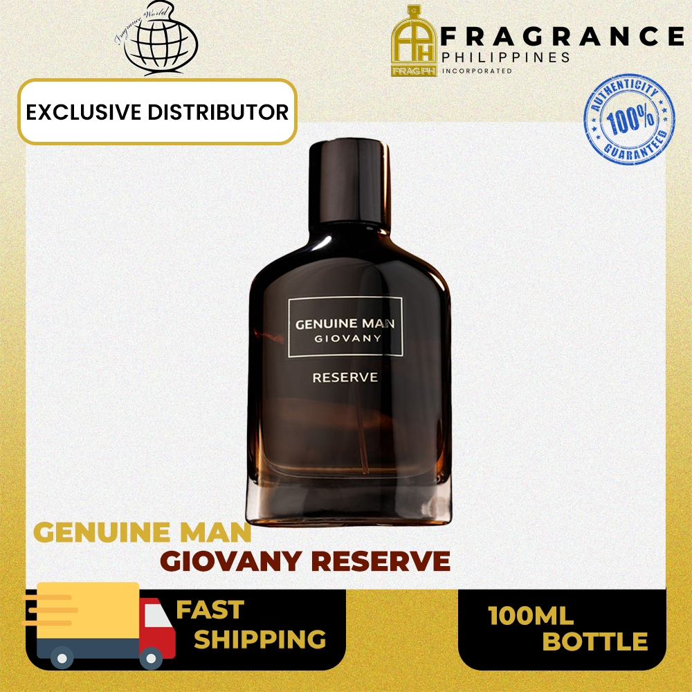 Genuine Man Giovany Reserve edp 100ml by Fragrance Philippines Inc ...