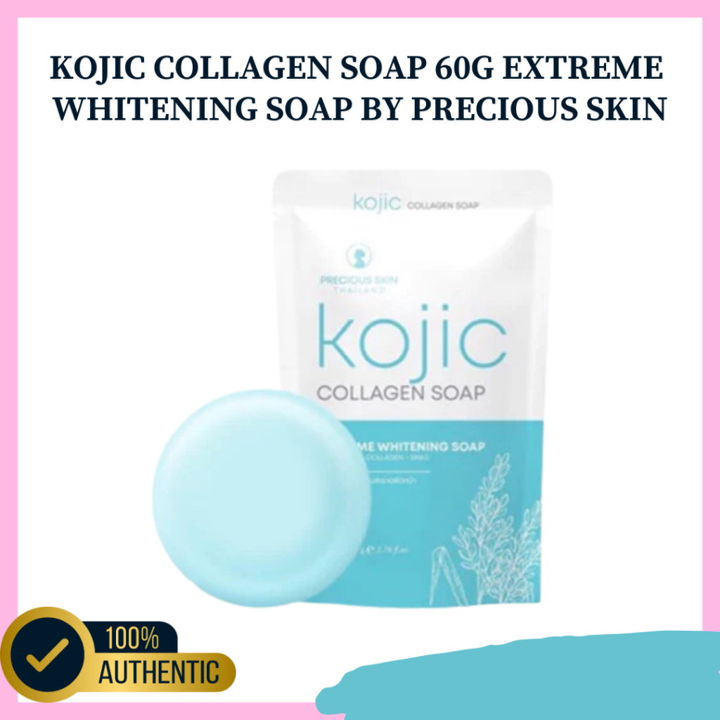 KOJIC COLLAGEN SOAP EXTREME WHITENING SOAP 60G BY PRECIOUS SKIN ...