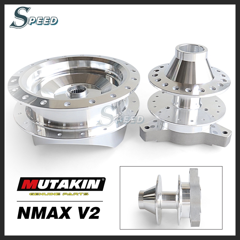 MUTAKIN Motor Hub Set Front Disc and Rear Drum For Yamaha NMAX V1/V2 NMAX 2020 | Shopee Philippines