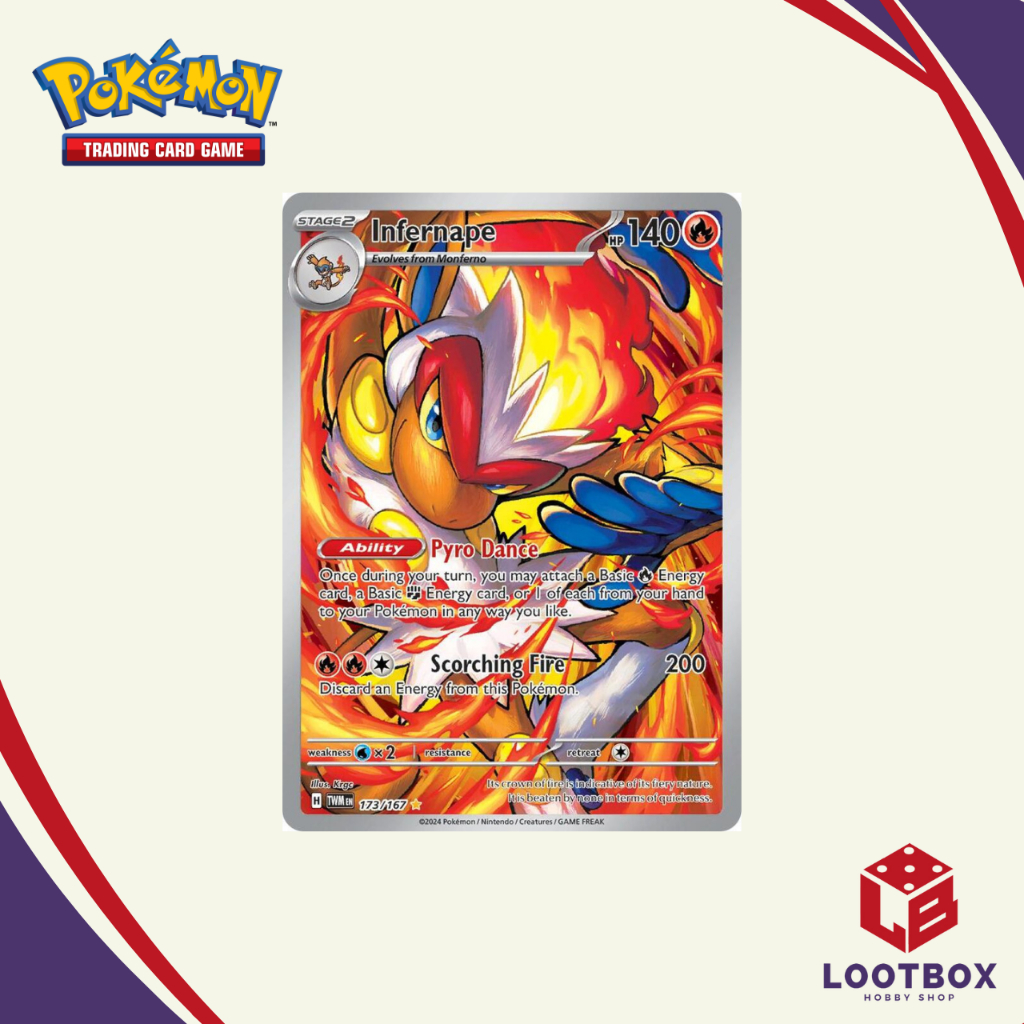 Pokemon Card Game: Infernape (Illustration Rare) - Twilight Masquerade ...