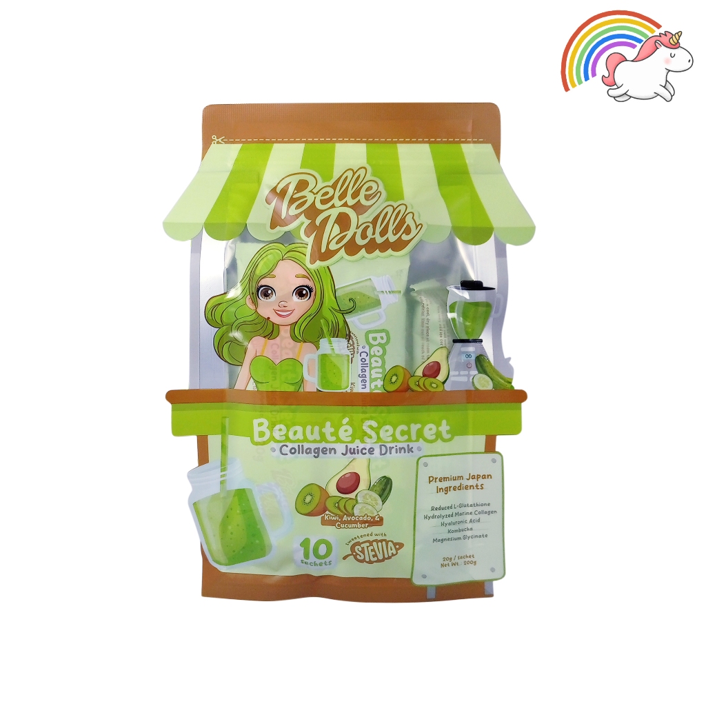 Beautederm Belle Dolls Beaute Secret Juice Drinks 10 Sachets Per Pack ...