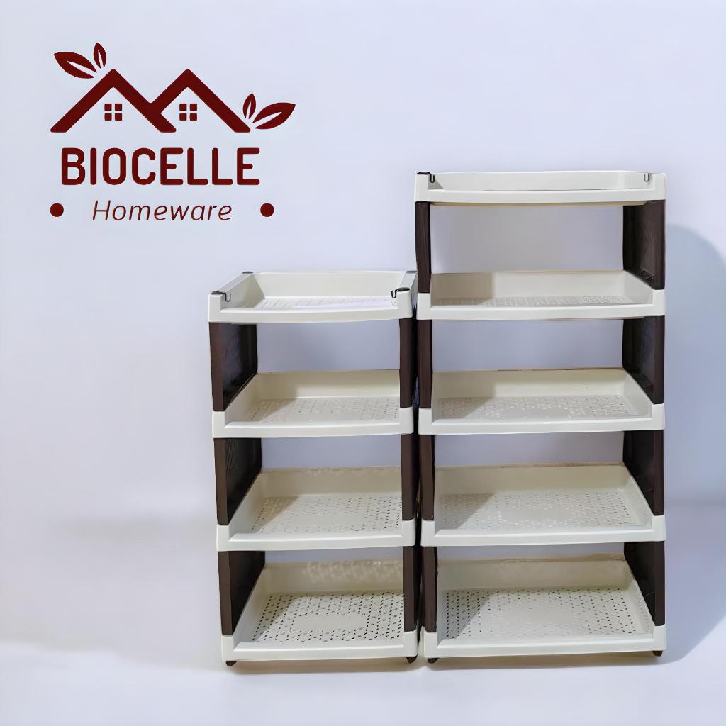 Biocelle 5 Layer Storage Rack Organizer Shelf - 4 Size - Room Organizer ...