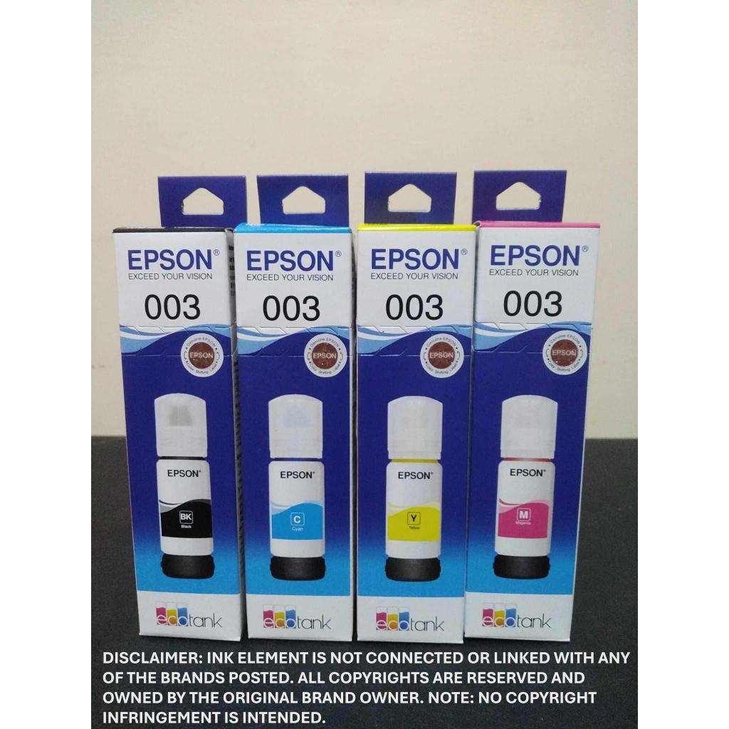 003 Compatible Printer Ink (LATEST - TOP AND BOTTOM HOLOGRAM STICKER ...