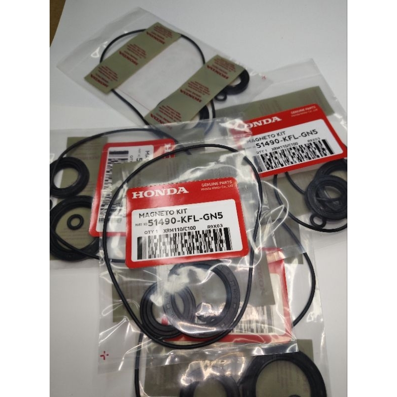 Honda Genuine Magneto Kit oil seal for Honda xrm125/xm110 | Shopee ...