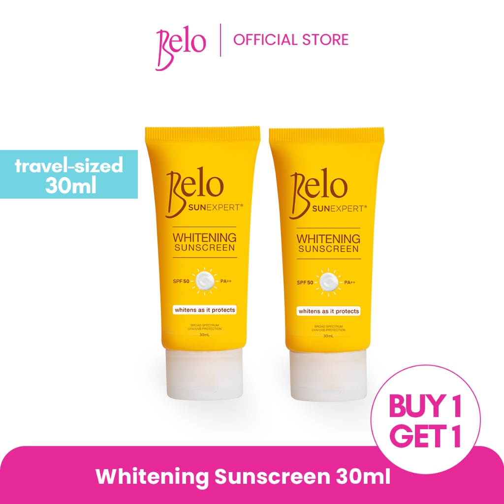 Belo SunExpert Whitening Sunscreen SPF50 30mL BUY 1 TAKE 1 | Shopee ...