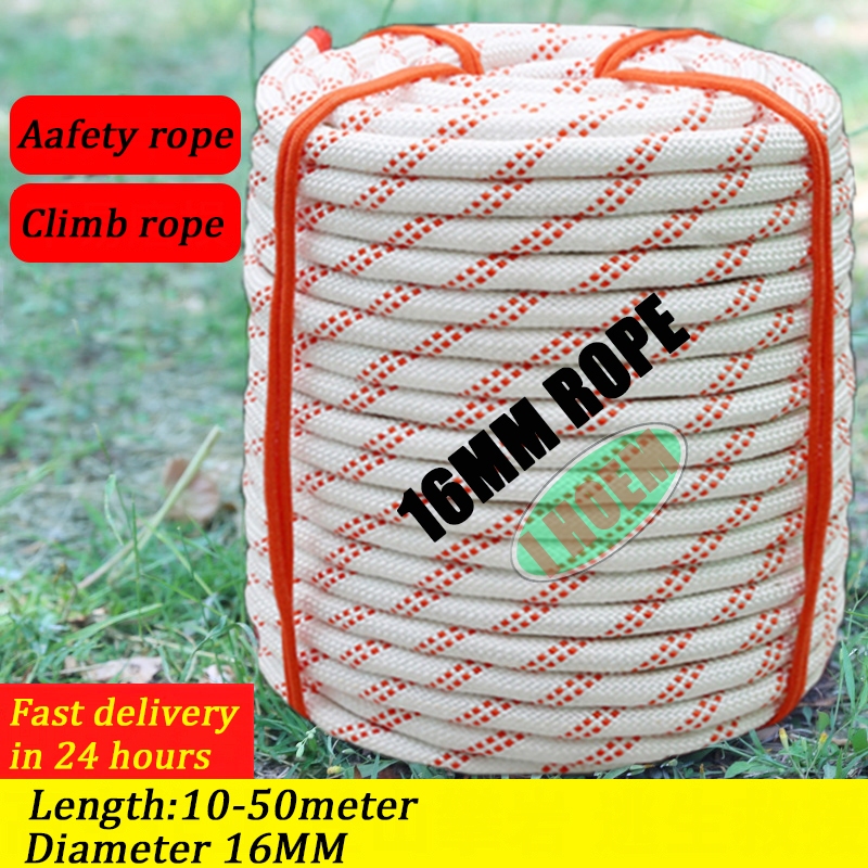 Length 10MM-50MM diameter 16MM white safety rope | Shopee Philippines