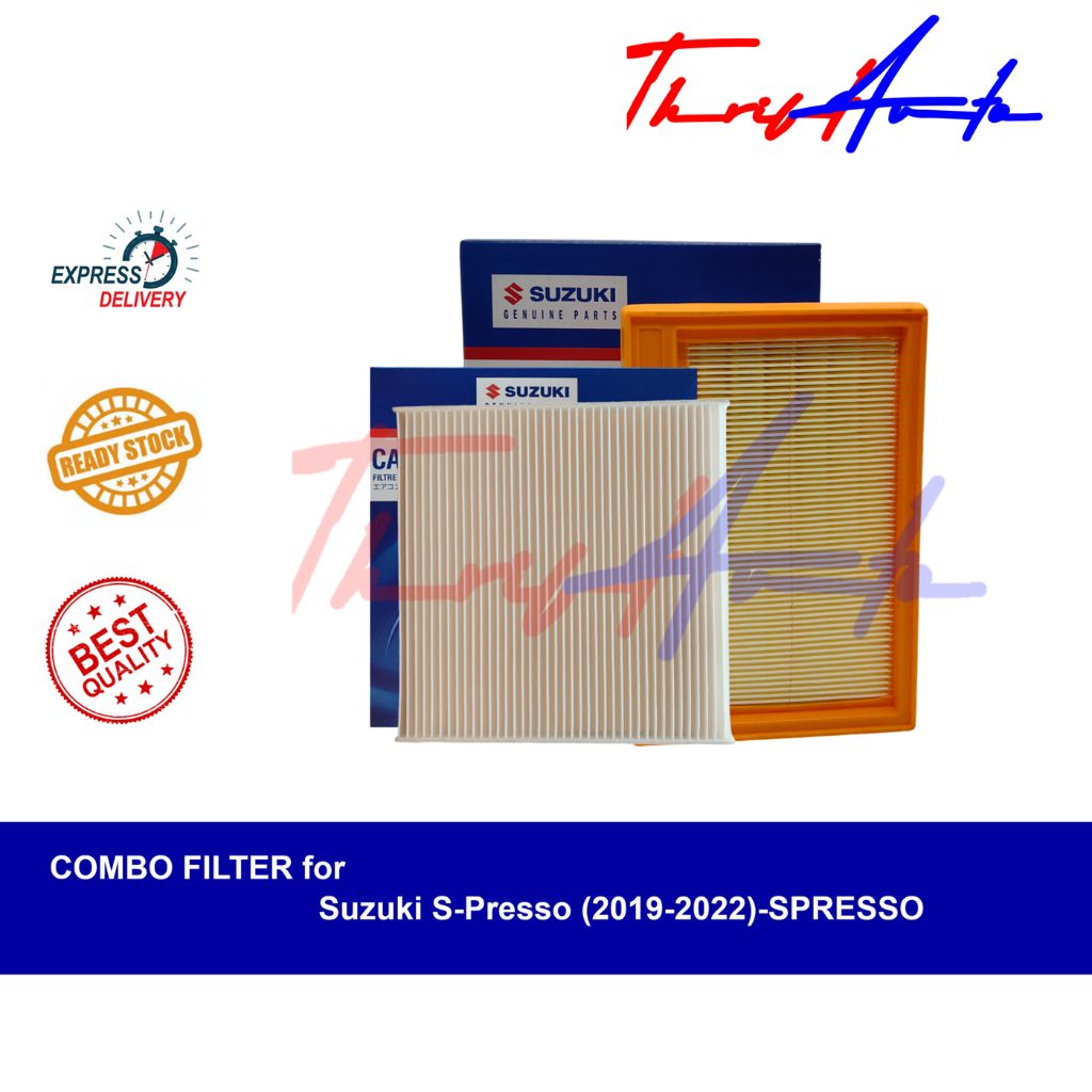 COMBO Filters (Aircon & Air) for Suzuki S-Presso (2019 - 2023 ...