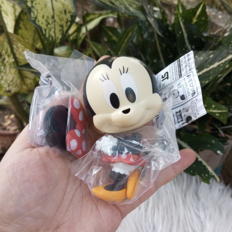 DISNEY Minnie Mouse Mini Figure Capsule Bandai Toy | Shopee Philippines