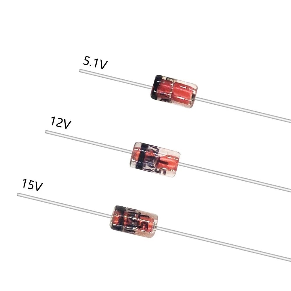 10 pcs 1 WATT ZENER DIODE 1N4728A 1N4732A 1N4733A IN4735A 1N4744A ...