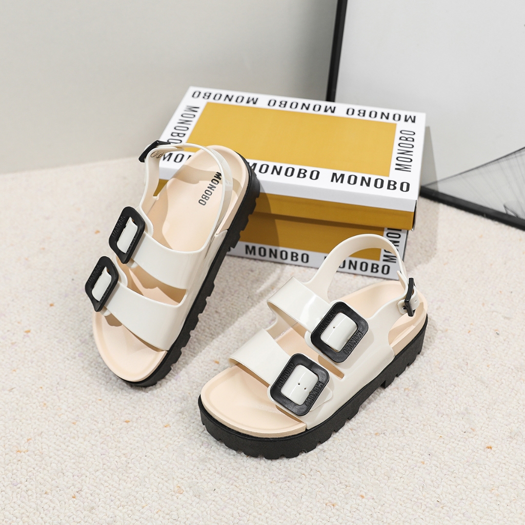RESY MONOBO SANDALS FOR WOMEN MONOBO SLIPPER WITH BOX M835-1 | Shopee ...