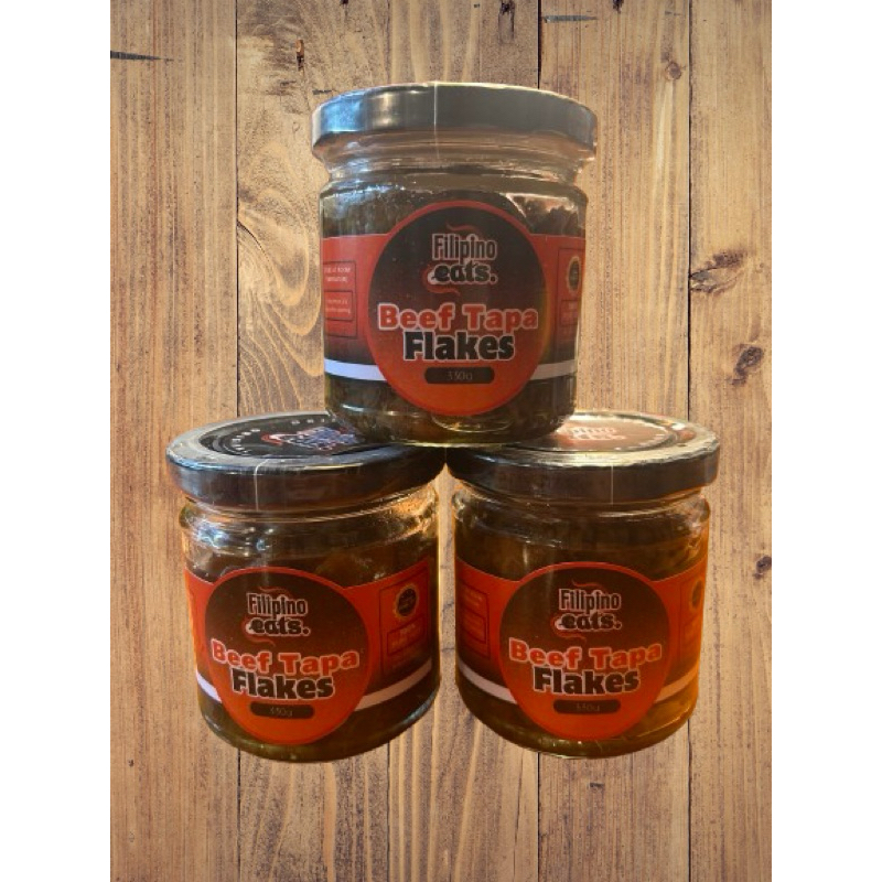 30pcs Original beef tapa flakes 330g | Shopee Philippines