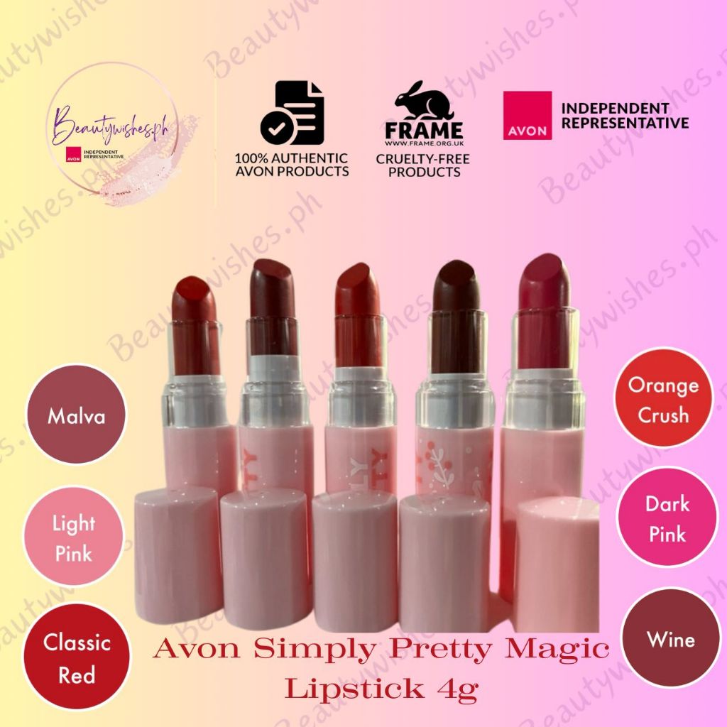Avon Simply Pretty Matte Lipstick 4g | Shopee Philippines