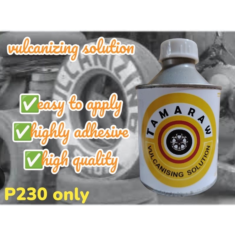 VULCANIZING SOLUTION CEMENT tamaraw 230ml | Shopee Philippines