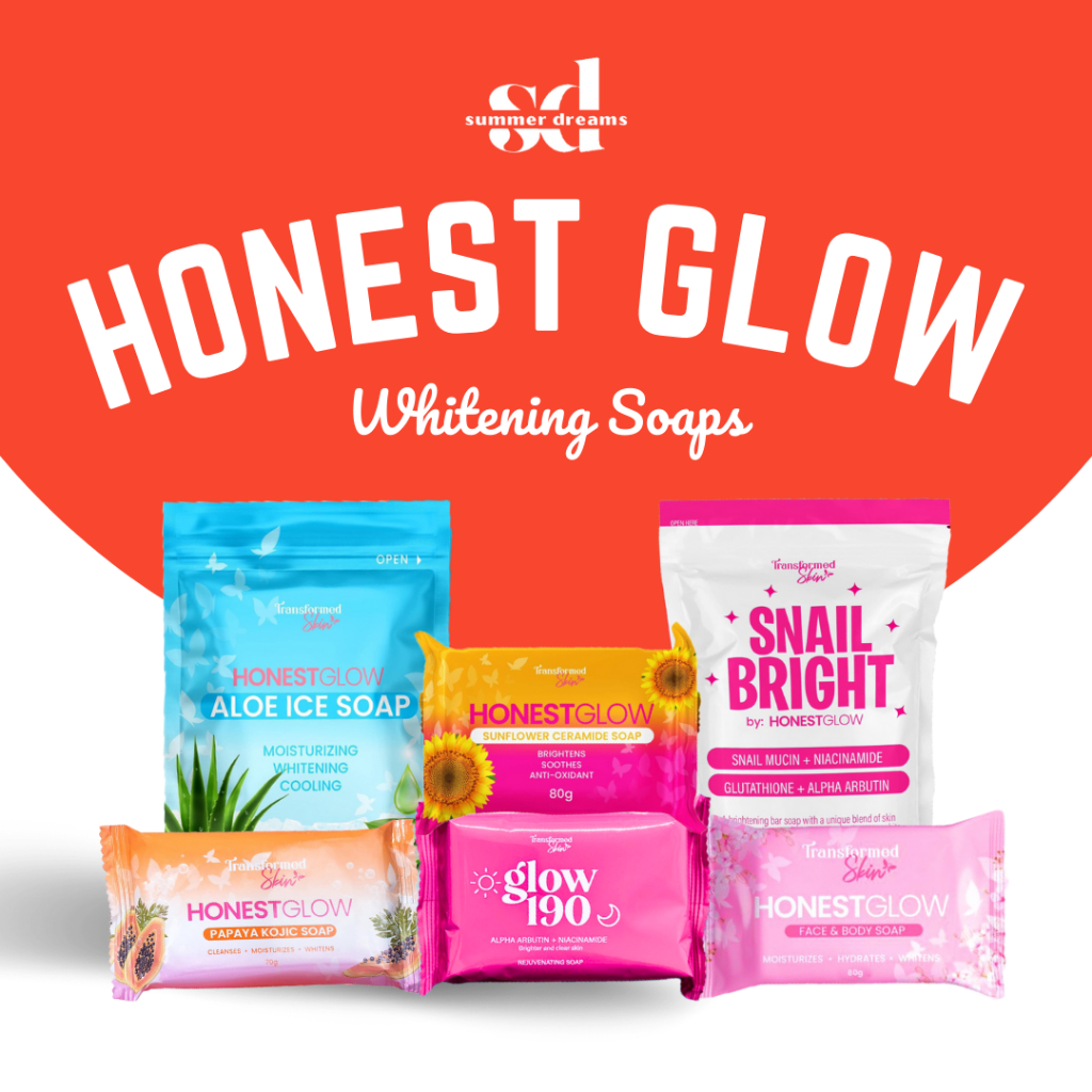 HONEST GLOW Whitening Soaps Skincare Skin Glass Soap Kojic Soap ...