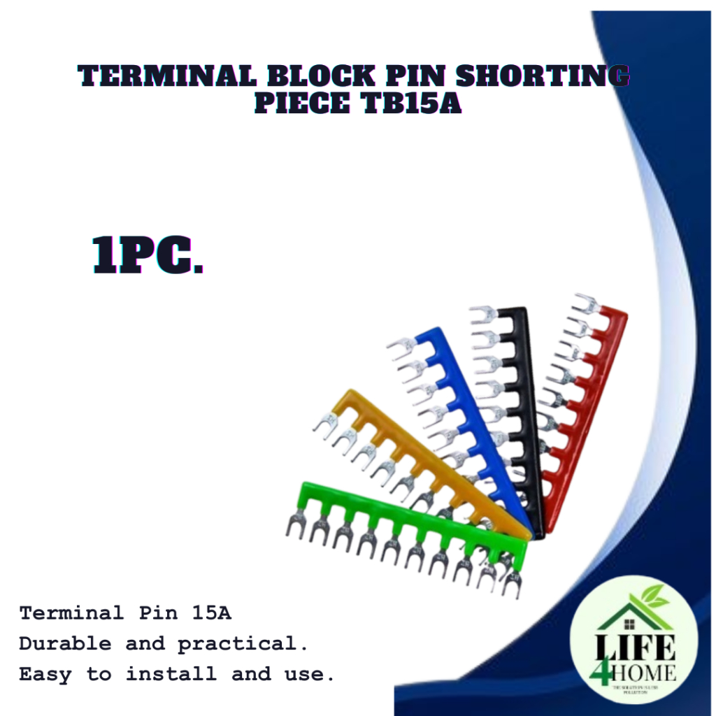 Terminal Block Shorting Piece TB1503, TB1504, TB1505, TB1506, TB1508 ...