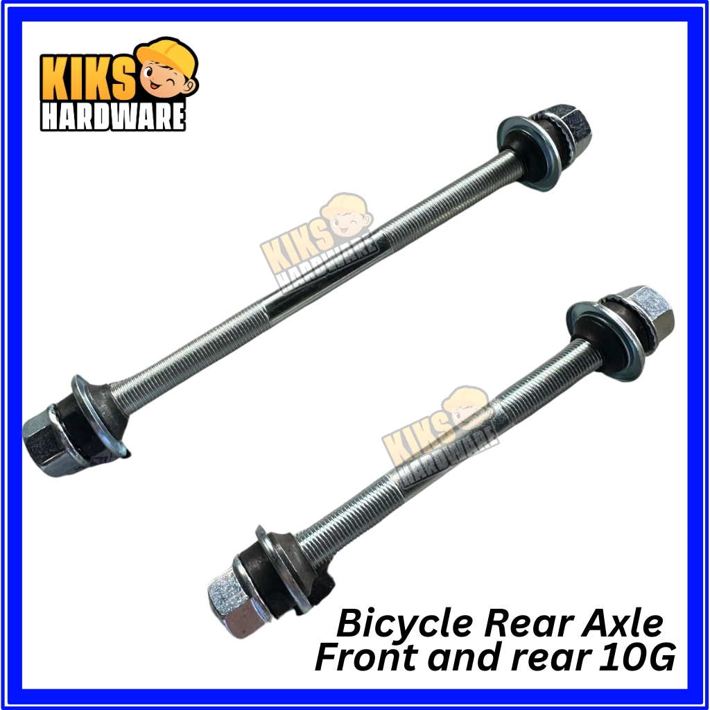 Bike Bicycle Rear Axle Front Axle 10G Standard Bike Axle Thru Axle Type ...