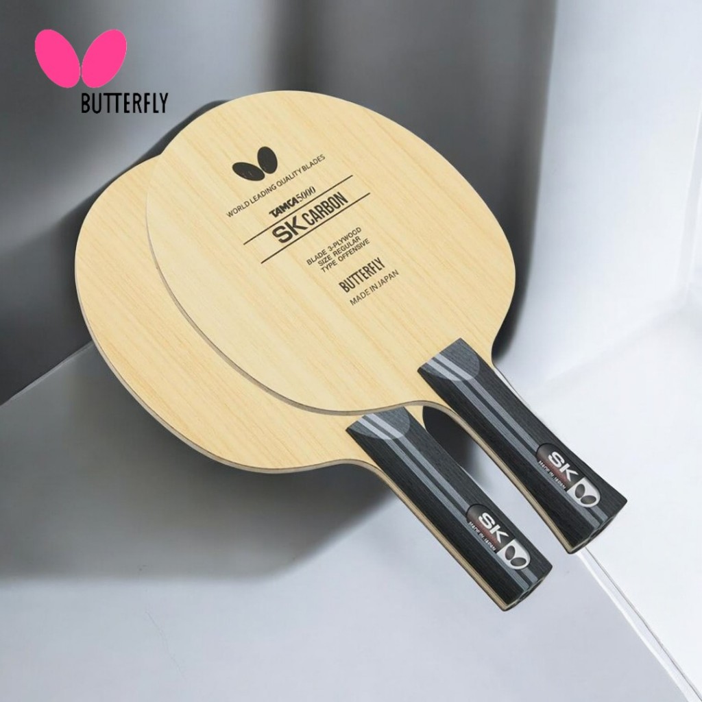 Butterfly Table Tennis Racket SK Carbon Shakehand Offensive | Shopee ...
