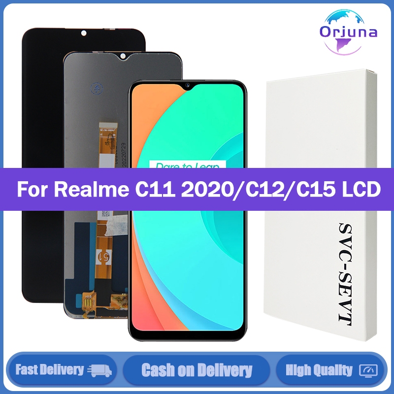LCD For Realme C11 2020 C12 C15 LCD Display Touch Screen Replacement RMX2185 LCD Assembly ...