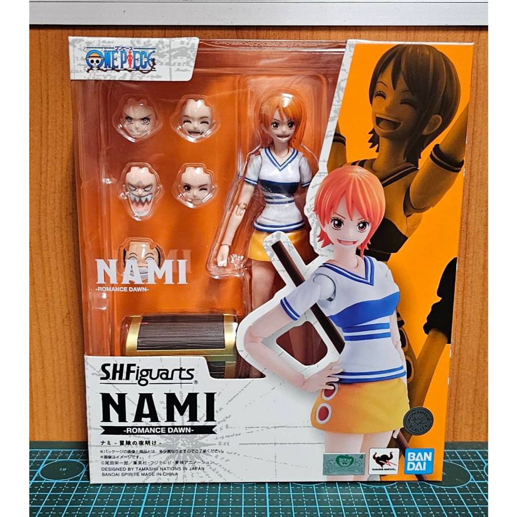 SHF Nami S. H. Figuarts One Piece Romance Dawn | Shopee Philippines