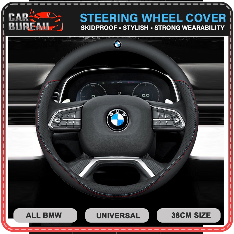 BMW and Mercedes Car Steering Wheel Cover 38CM | Premium Steering Wheel ...