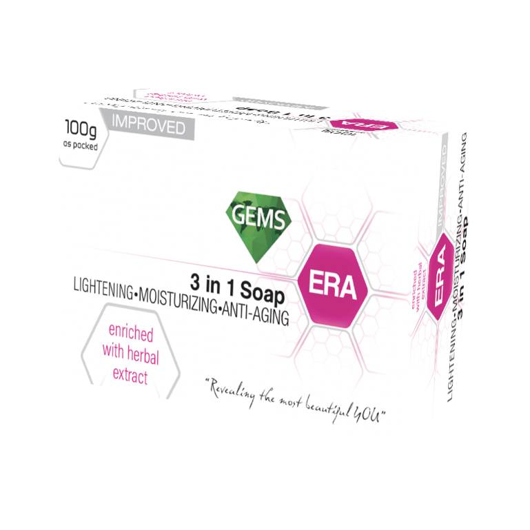 ERA 3 in 1 WHITENING SOAP (Alpha Arbutin, Glutathione, Kojic Acid ...