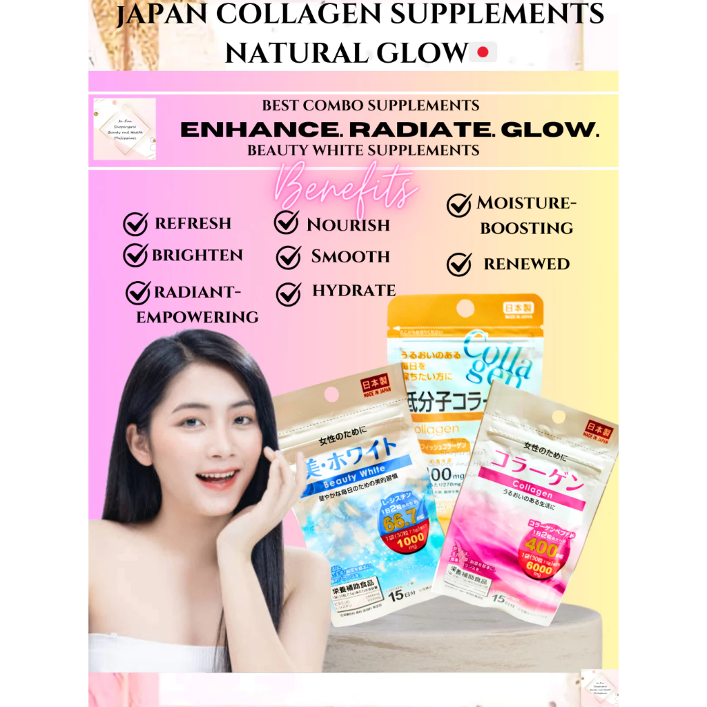 JAPAN COLLAGEN SUPPLEMENTS ( DAISO ) | Shopee Philippines