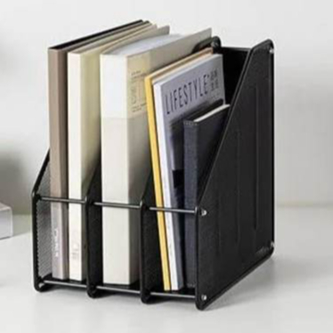 3/4 Slot Mesh Metal Document Files Holder Rack,Desk Files Organizer ...