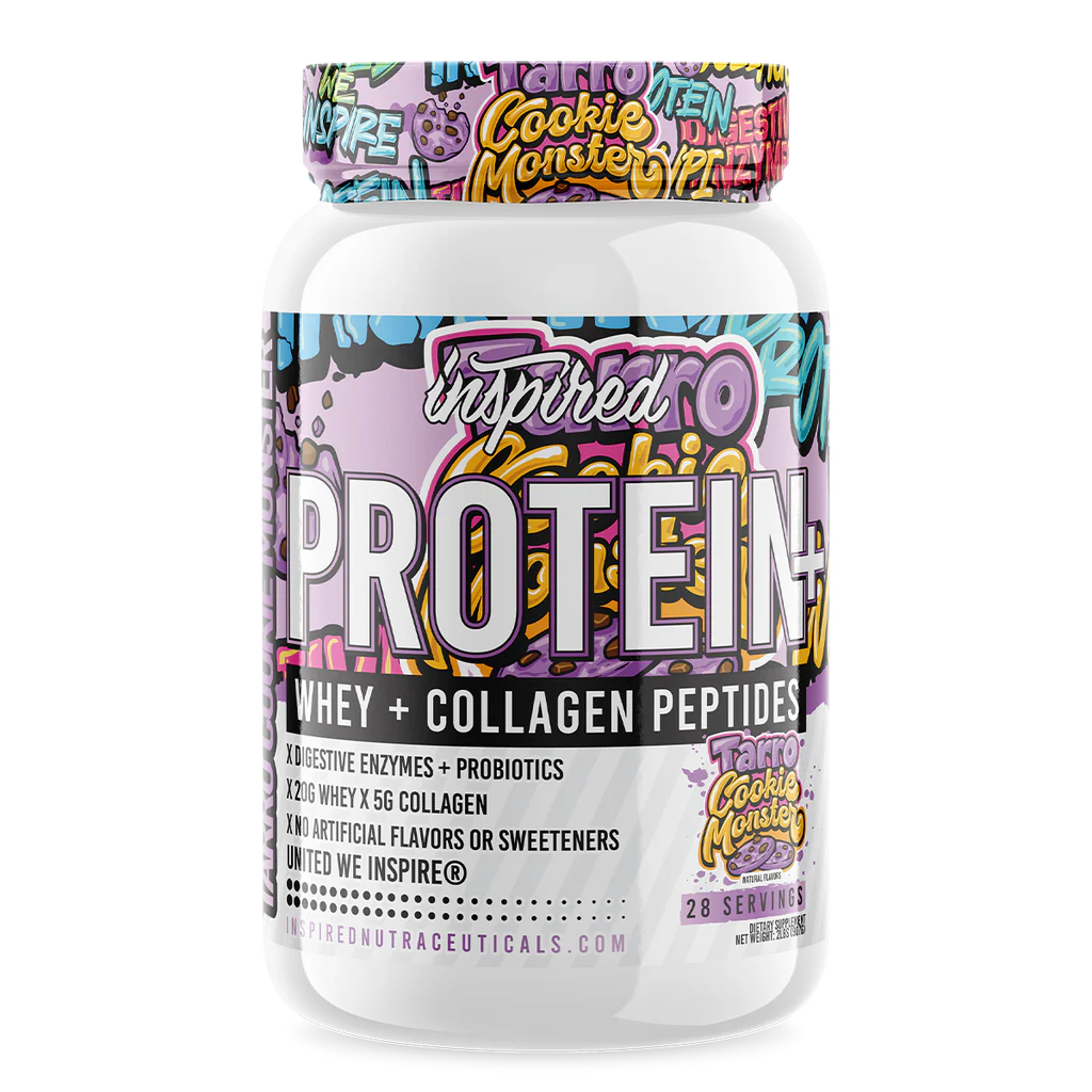 Inspired Nutraceuticals Protein+ (Whey + Collagen Peptides + Enzymes ...